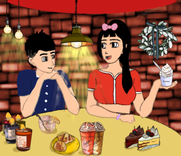 coffee date - ibisPaint