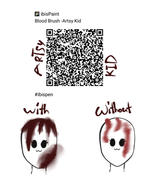 Blood Brush by Artsy Kid! - ibisPaint