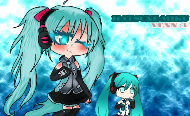 hatsune miku - gacha life - ibisPaint