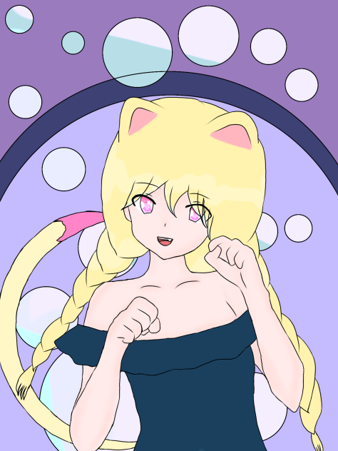 yellow kitty - ibisPaint