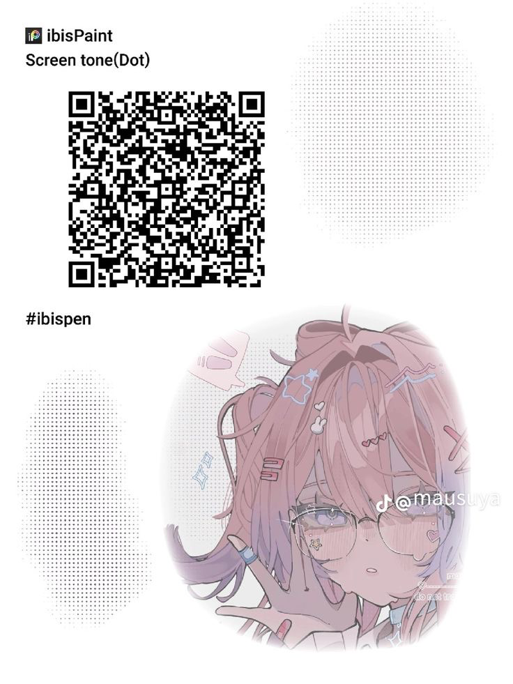 screen tone(dot) - ibisPaint