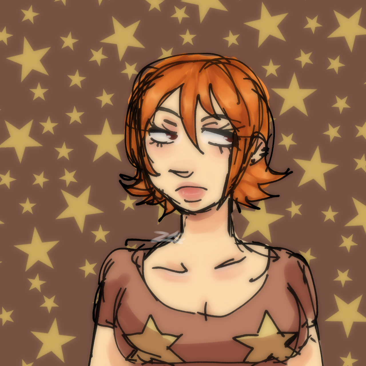 Colored Nami Doodle - ibisPaint