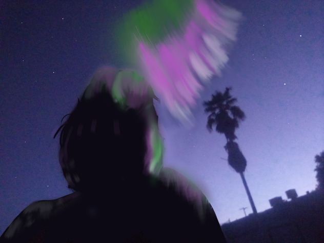 Northern lights fail - ibisPaint