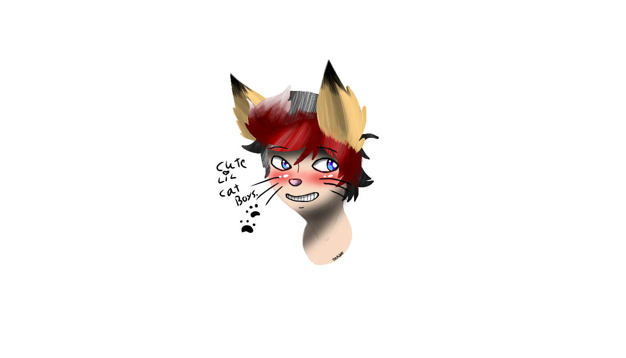 cute cat boys speedpaint - ibisPaint