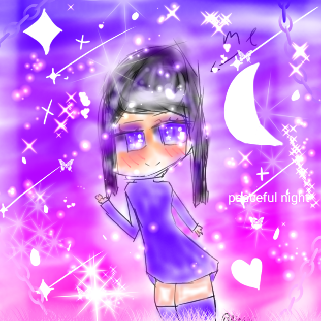 peaceful night - ibisPaint