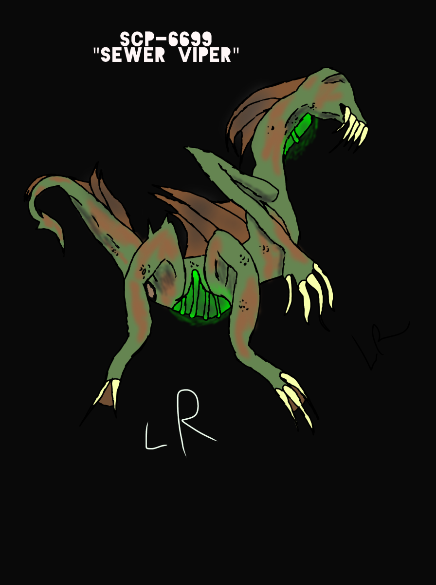 SCP 6699 sewer viper - ibisPaint