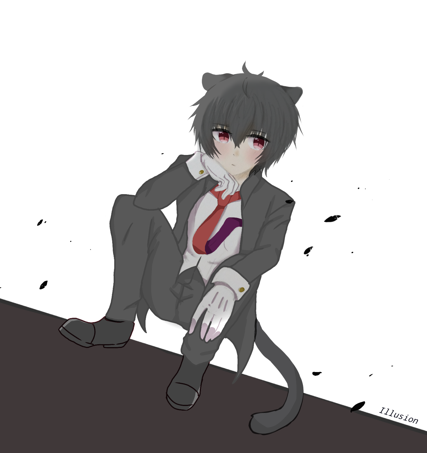 Black Cat - ibisPaint