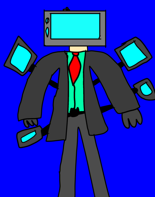 Big Tv man - ibisPaint