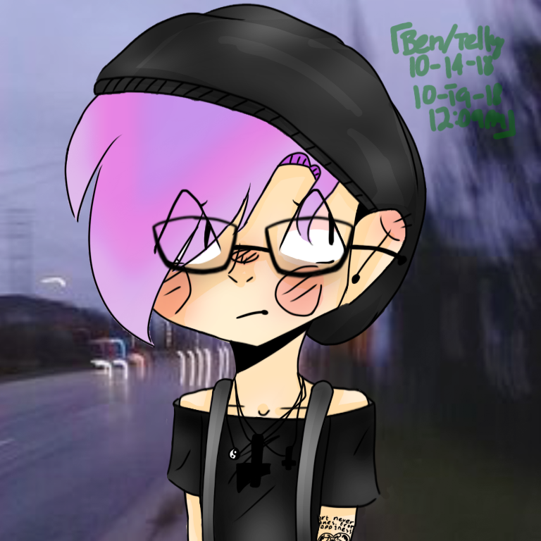 🖤-looks away-🖤 - ibisPaint