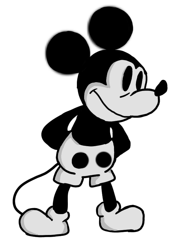 Redrawn WI Mickey Mouse (Dejection) - ibisPaint