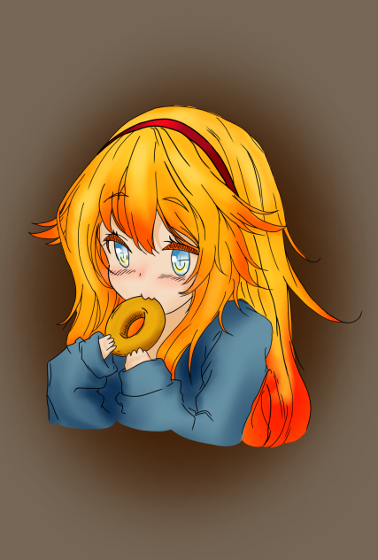 Bagel Girl - ibisPaint