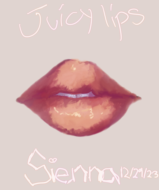 Juicy lips - ibisPaint