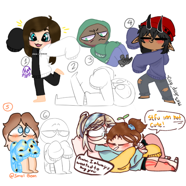 Sweater collab - ibisPaint