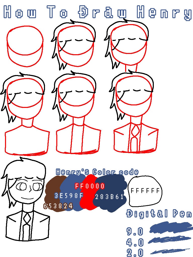 How To Draw Henry - ibisPaint