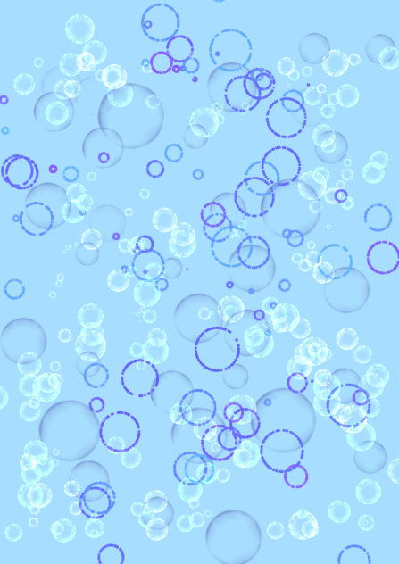 Tiny bubbles - ibisPaint