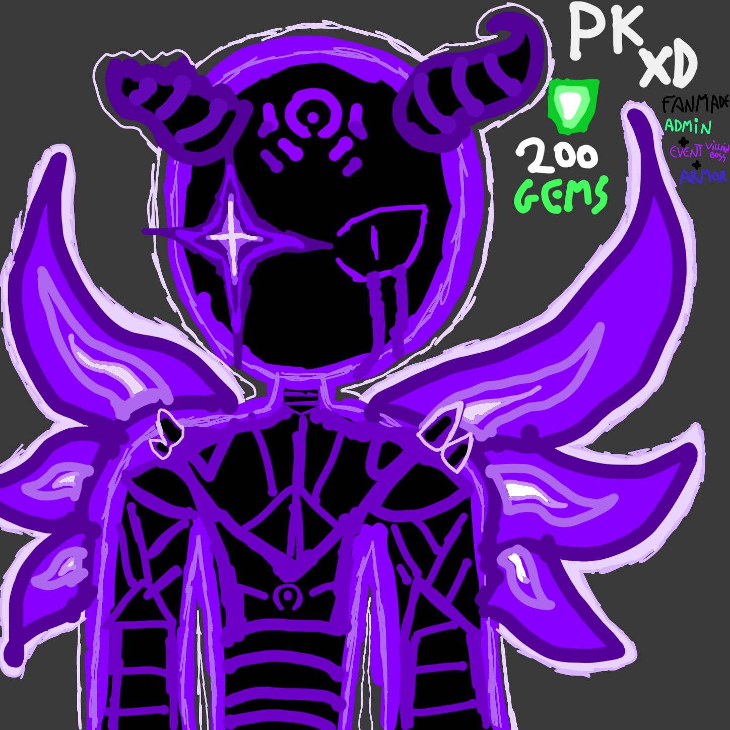 Corrupted Dragon - ibisPaint