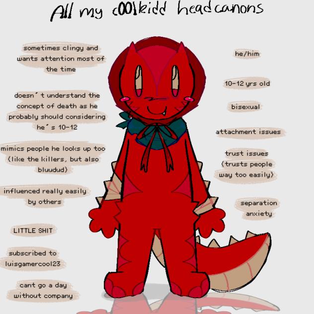 c00lkidd headcanons ^^ - ibisPaint