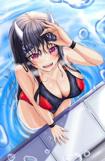 swimming - ibisPaint