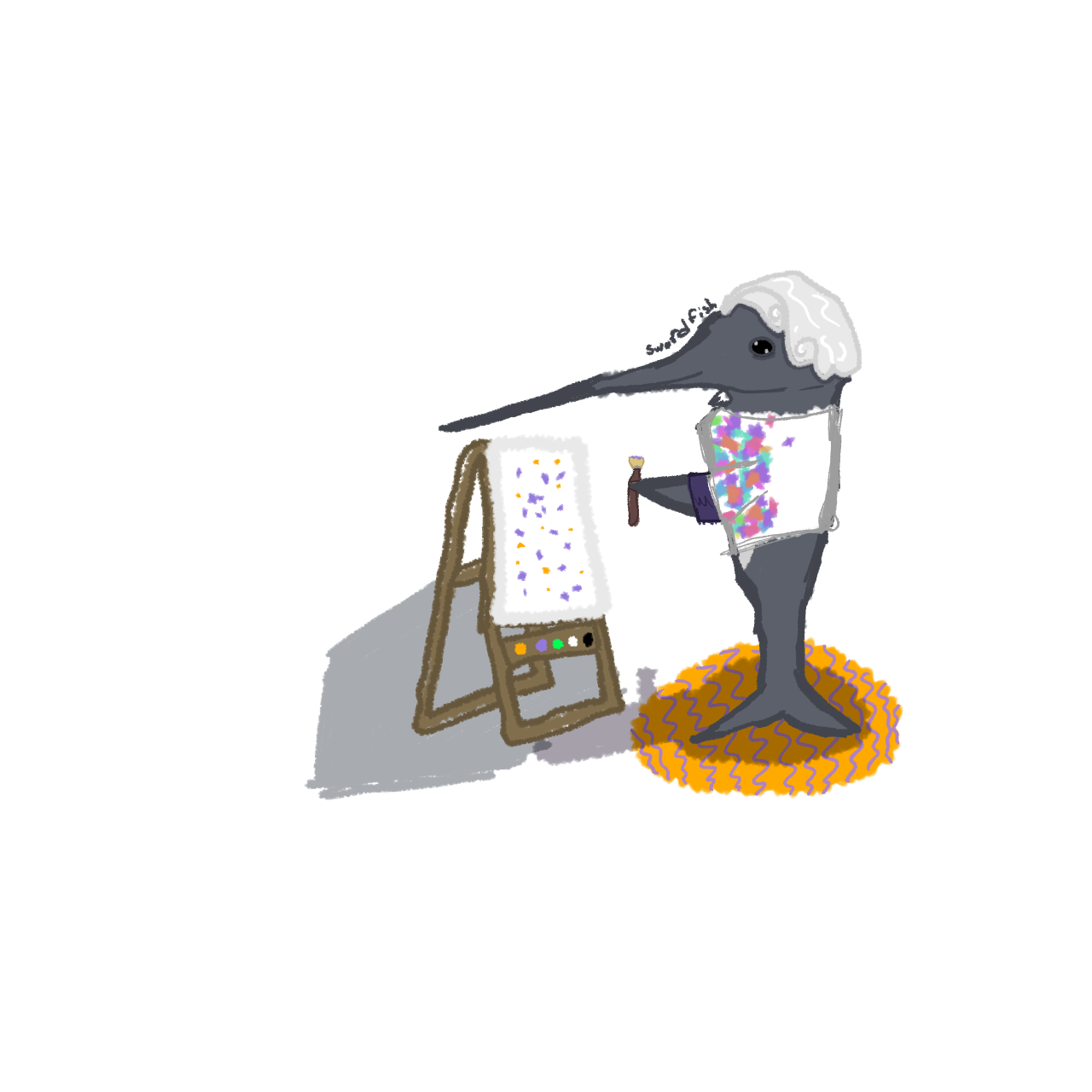 George Swordfishington - ibisPaint