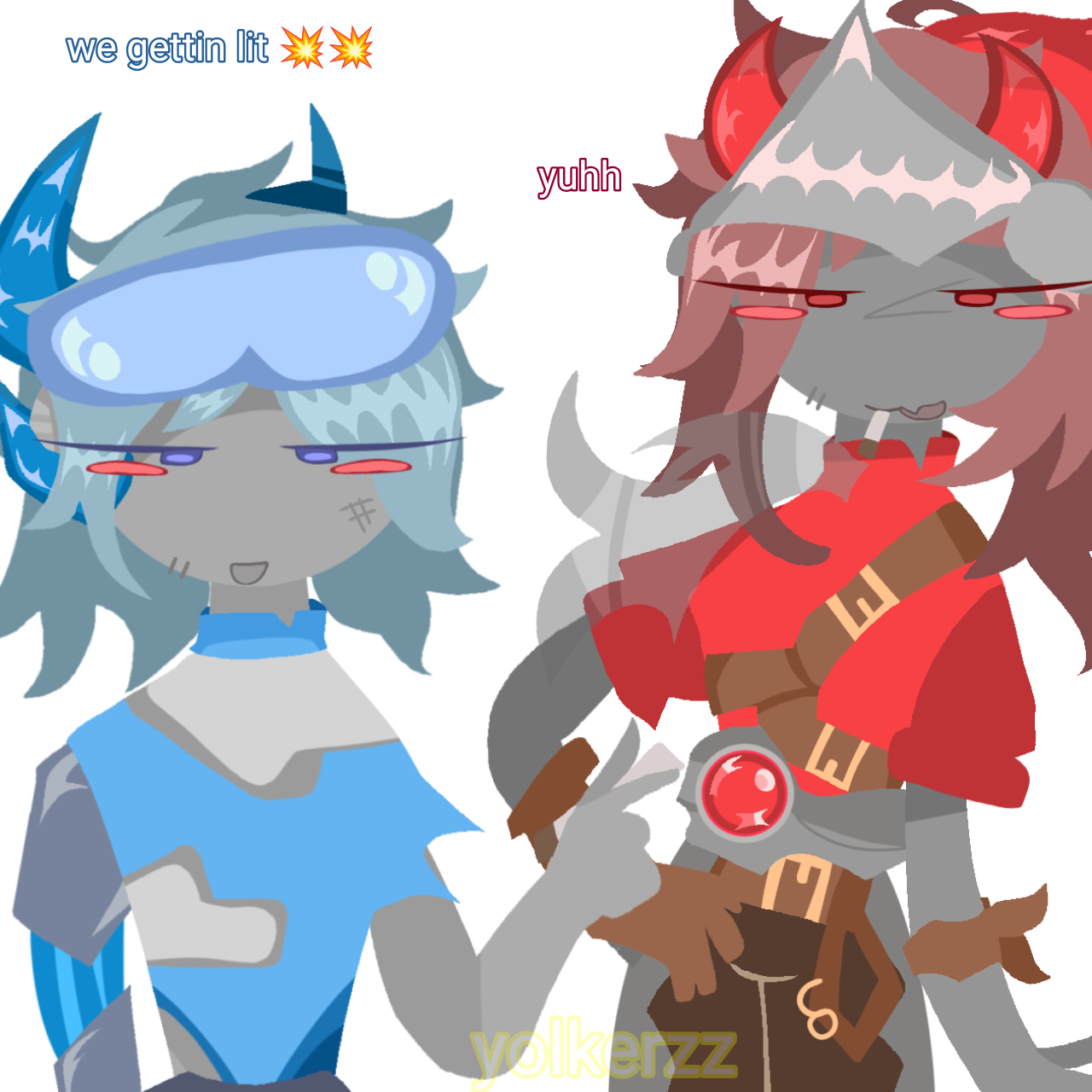 Swocket but they're.. oh! Zaza!! - ibisPaint