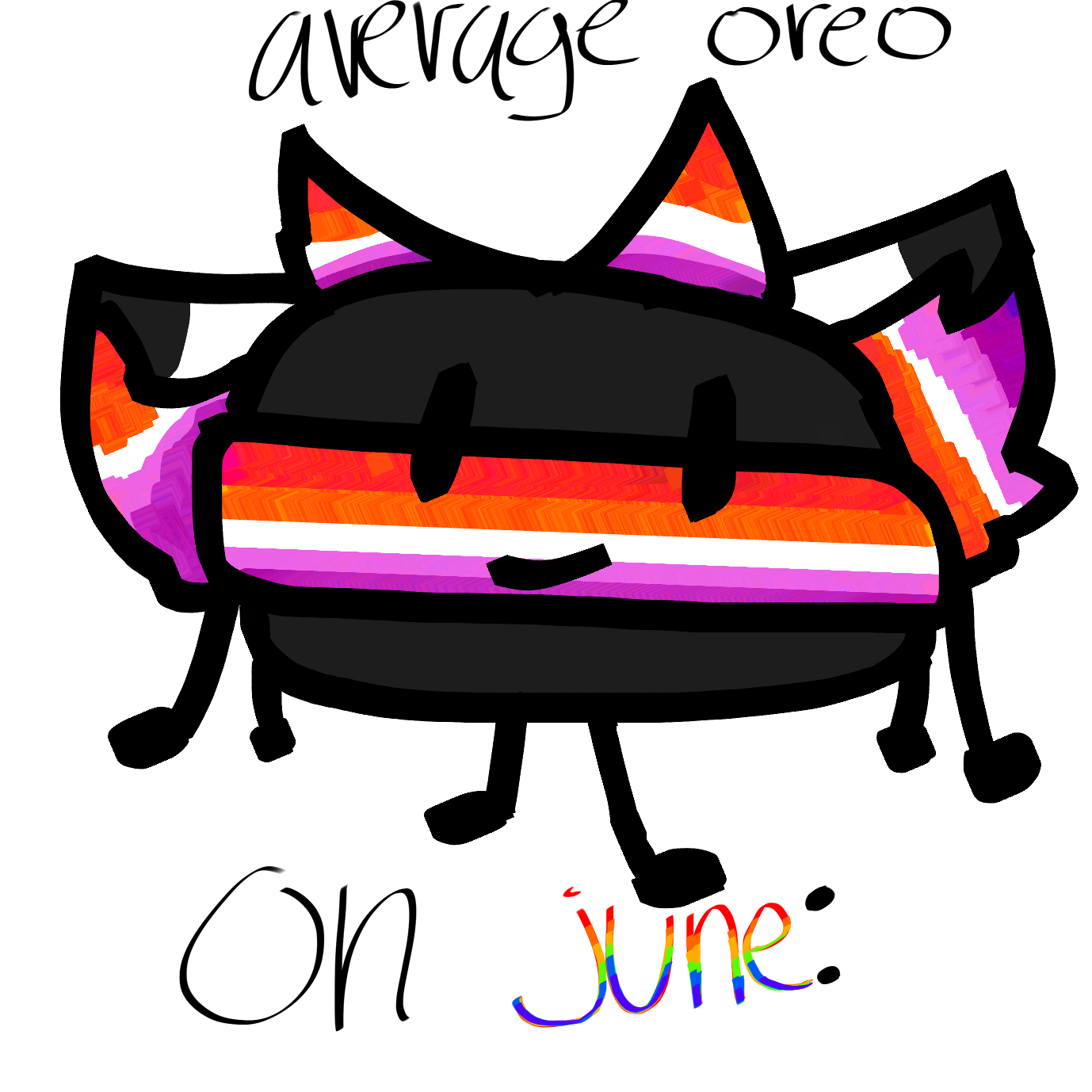 uhm… oreo macaron.. - ibisPaint