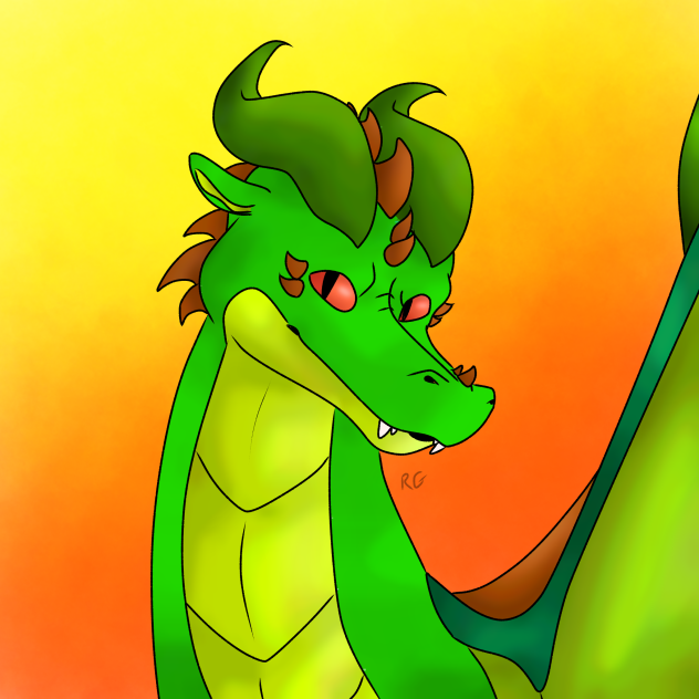 Green Dragon - ibisPaint