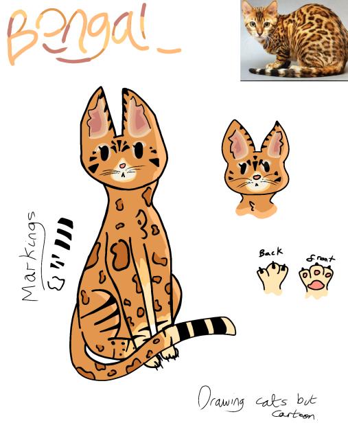 drawing cats but cartoon part 1 - ibisPaint