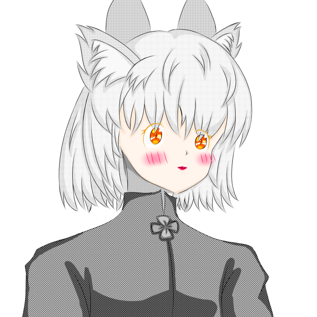 Ireby (OC), Monochrome but colored - ibisPaint