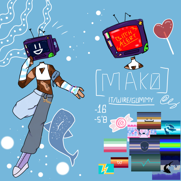 Mako Character Sheet!!! - ibisPaint