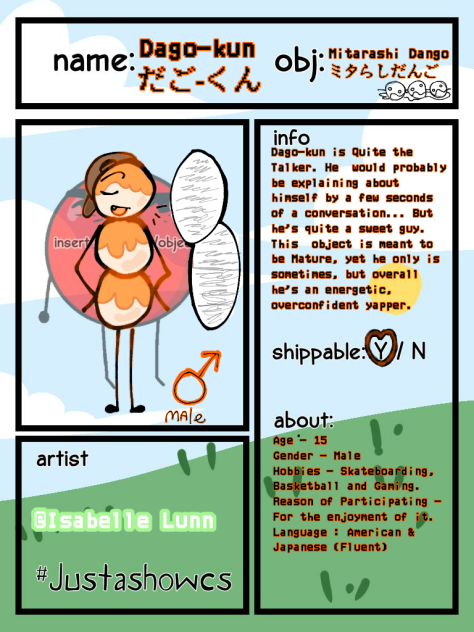 A Character Sheet once Again - ibisPaint