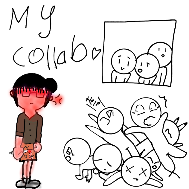 my collab - ibisPaint
