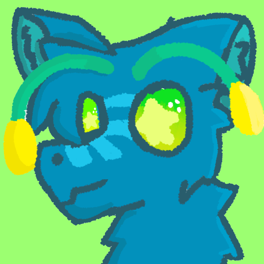 alien cat - ibisPaint