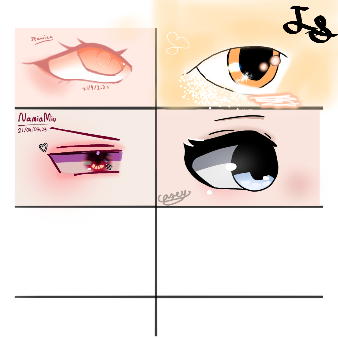 Yet another eye collab - ibisPaint