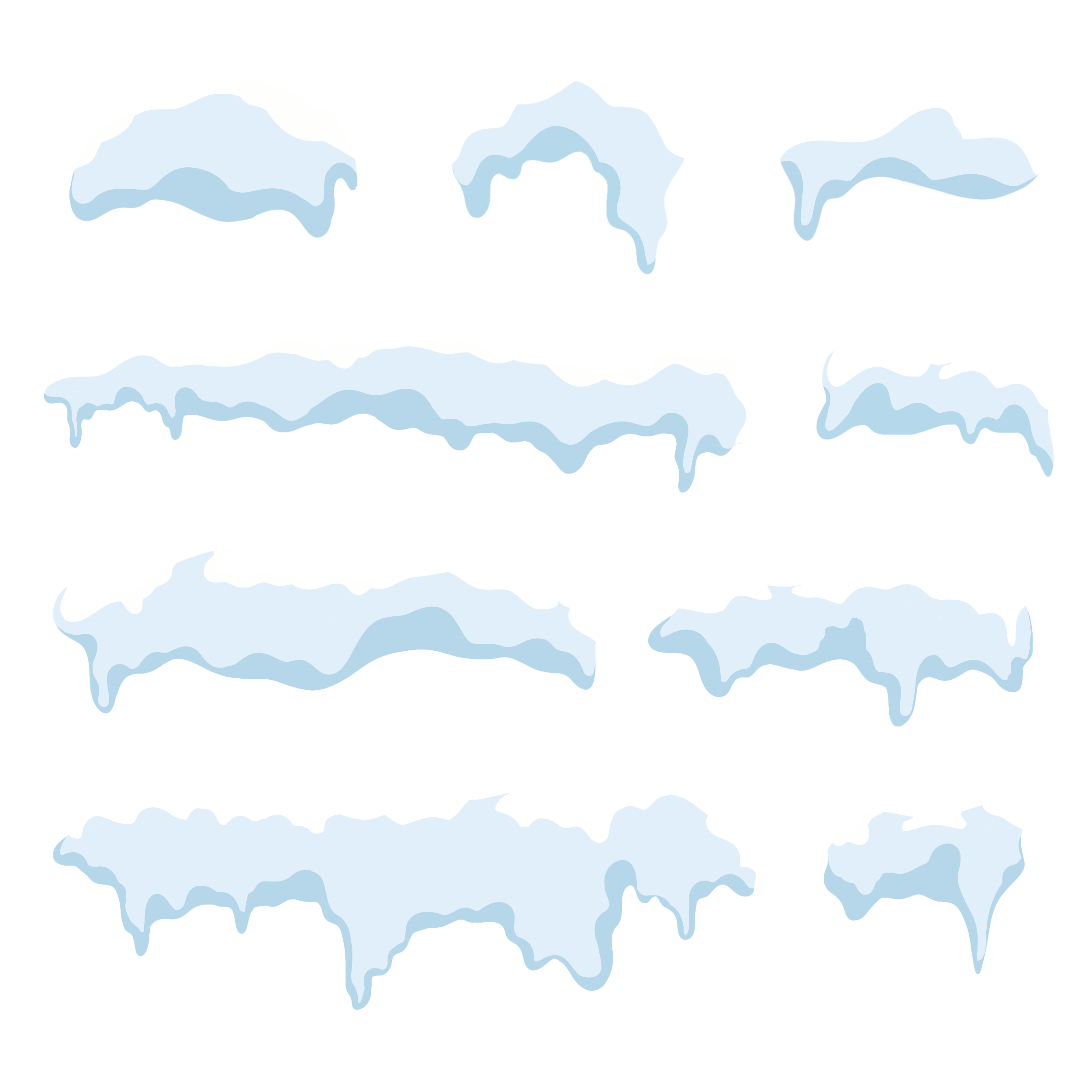 Snow Cap Set - ibisPaint