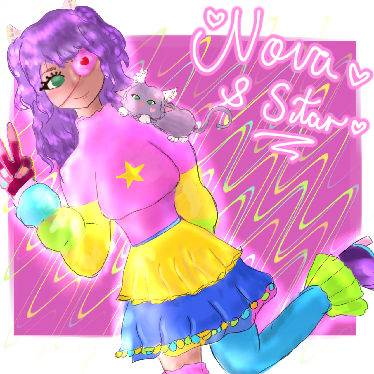 💜𝕰𝖘𝖙𝖍𝖊𝖗’𝖘 𝖈𝖔𝖓𝖙𝖊𝖘𝖙!!💜 - ibisPaint