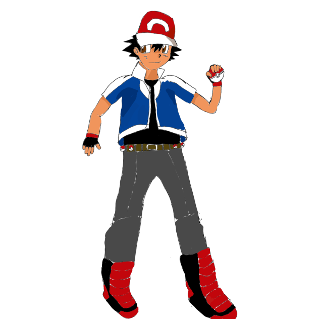 Ash ketchum xyz - ibisPaint