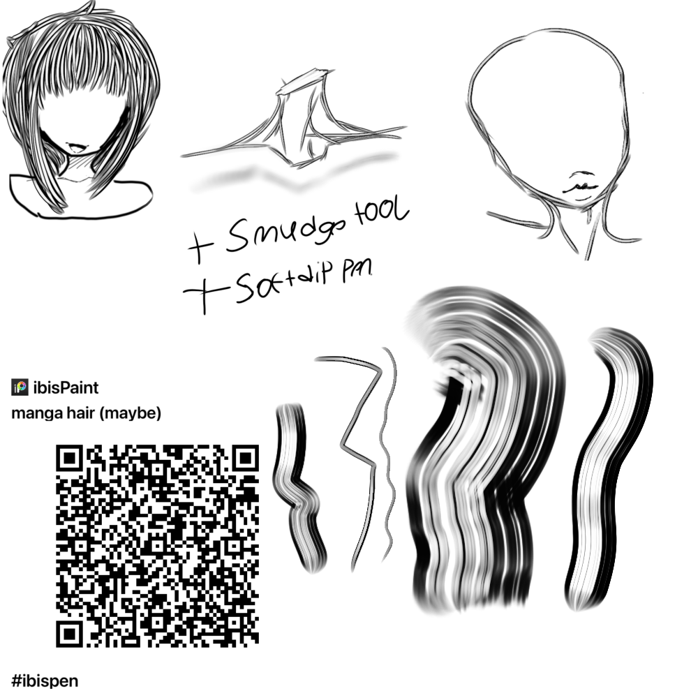 Detail black and white shading - ibisPaint