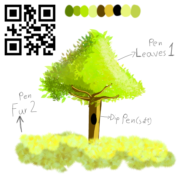 tree 🌲 - ibisPaint