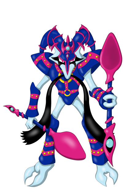 Drawing a fusion of Alakazam and DMOC - ibisPaint