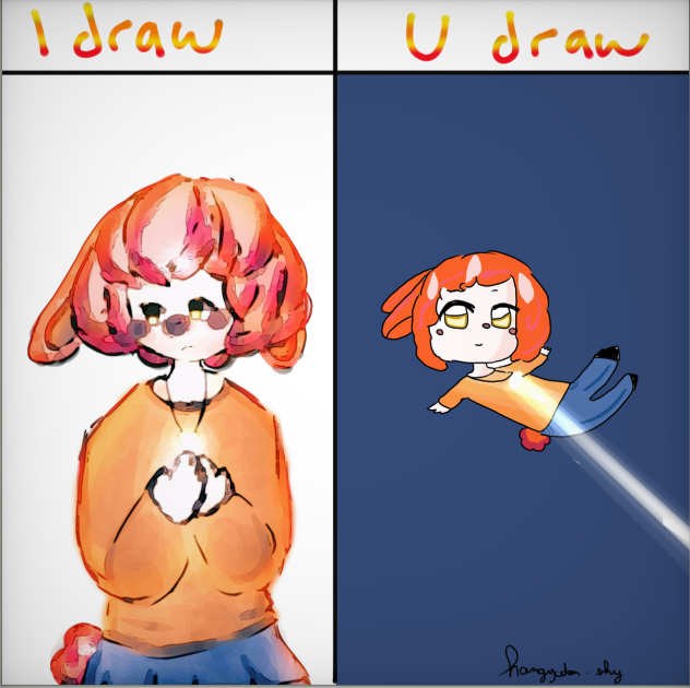 I draw u draw - ibisPaint