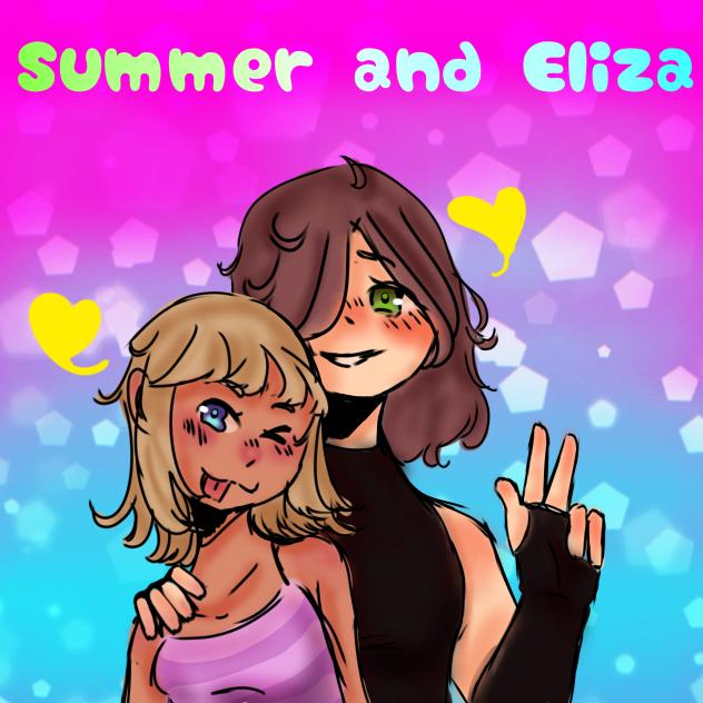 Summer and Eliza - ibisPaint