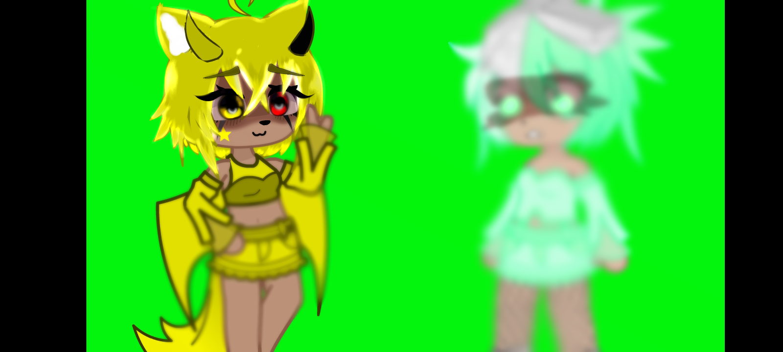 cute combo attack!!! - ibisPaint