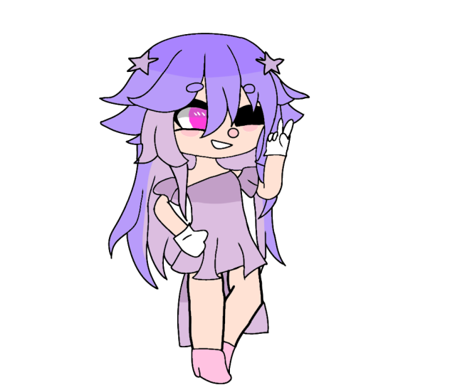 Default girl glow up - ibisPaint