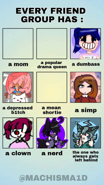 EVERY FRIEND GROUP HAS - ibisPaint