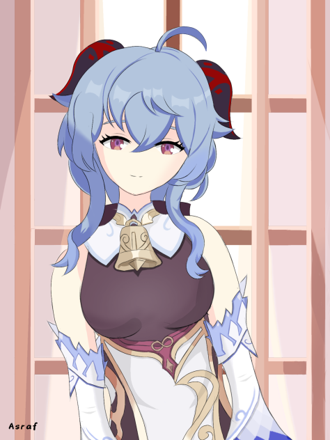 Genshin Impact Ganyu - ibisPaint