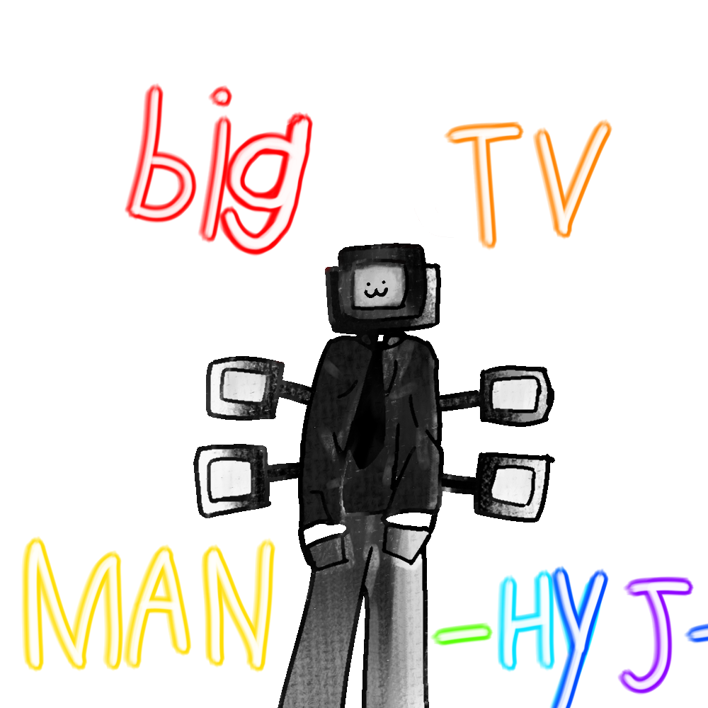 big TV man remake - ibisPaint