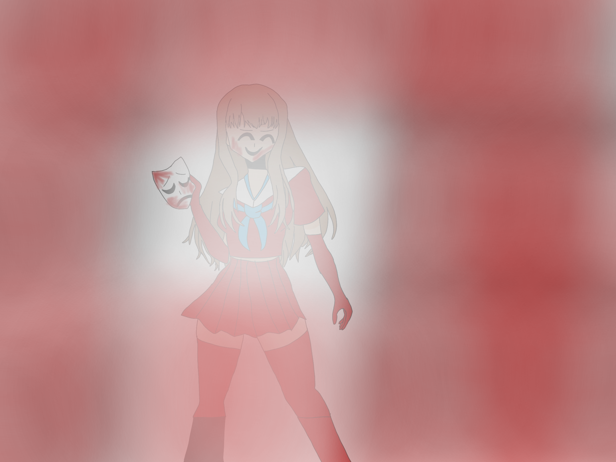 Cursed yandere - ibisPaint