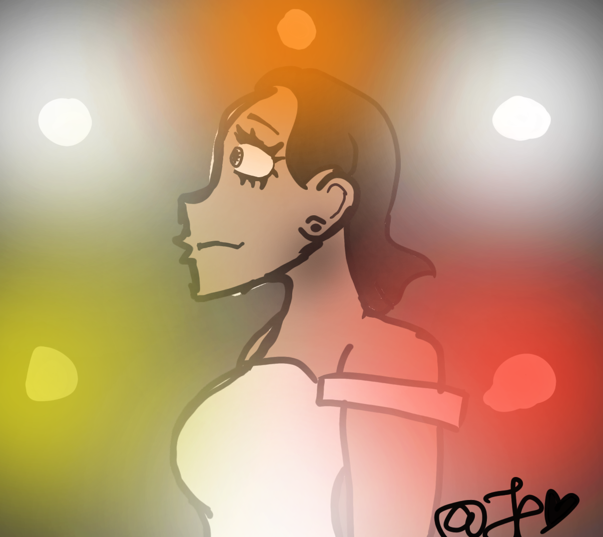 blinding lights - ibisPaint