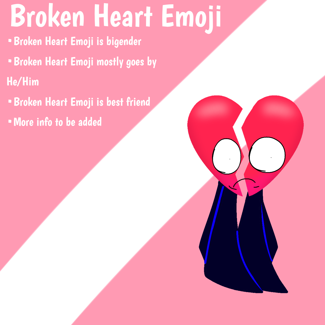 Broken heart Emoji - ibisPaint