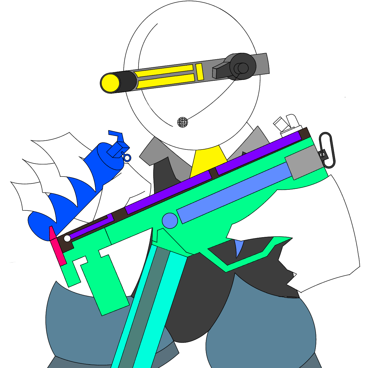 madnes combat will continue in part 2 - ibisPaint